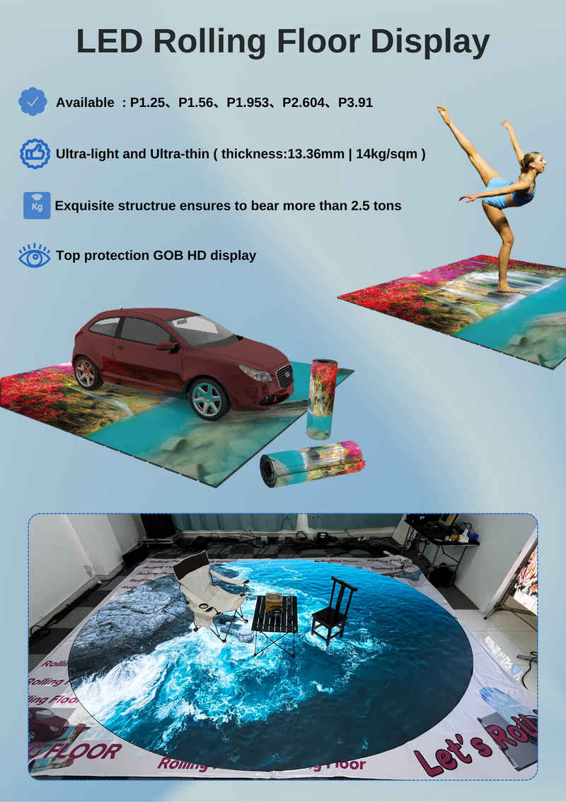 LED Rolling Display Screen